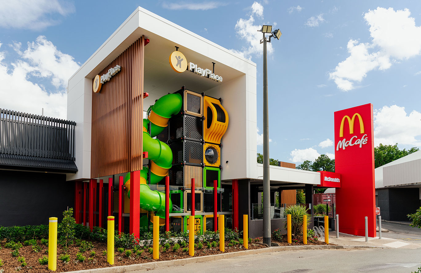 Mcdonalds Restaurant Play Place Layout